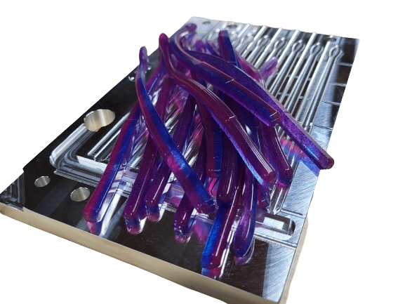 6" Injection Bot Worm Mold – Angling A.i.