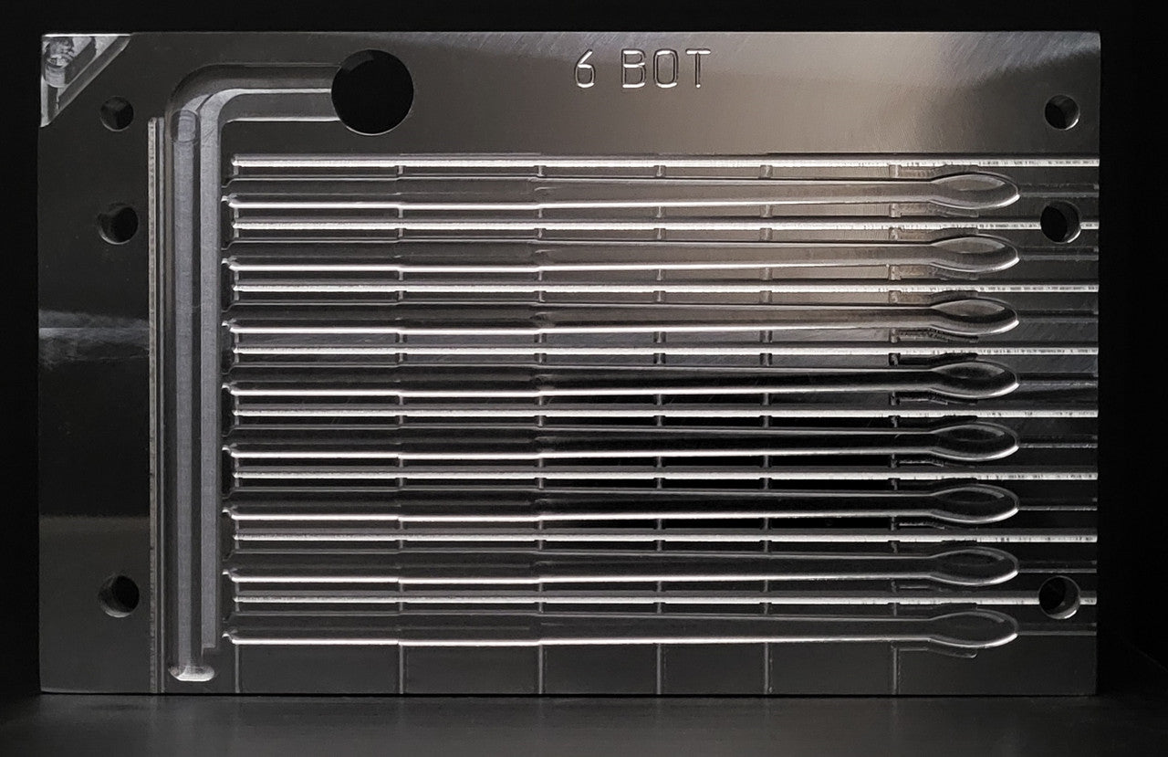 6" Injection Bot Worm Mold – Angling A.i.