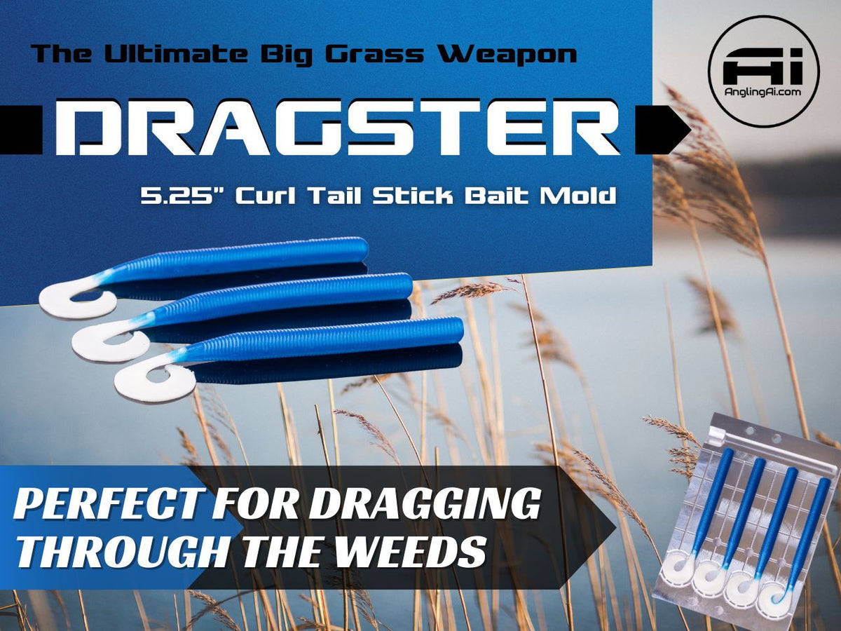 5.25" Curl Tail Stick Bait | Angling AI – Angling A.i.