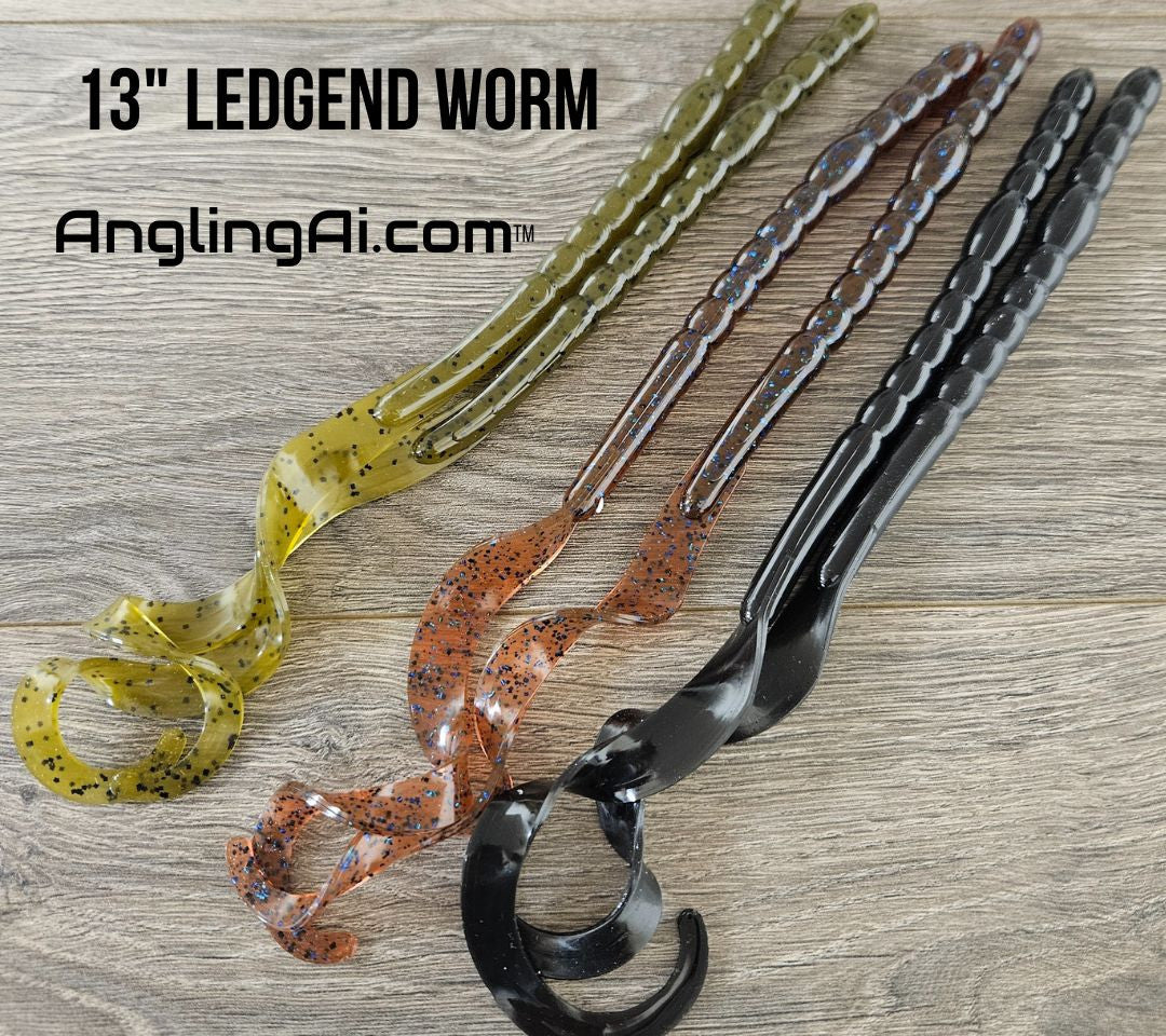 Curl Tail Worm Molds – Angling A.i.