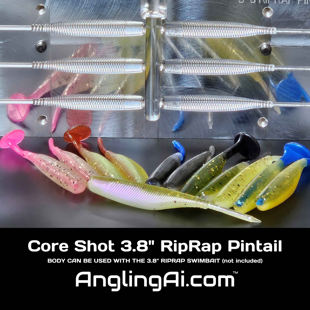 3.8" RipRap Pintail-Core Shot – Angling A.i.